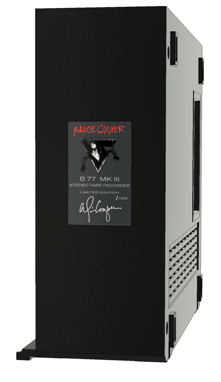 B77 MK III Stereo Tape Recorder - Alice Cooper Limited Edition | Revox ...